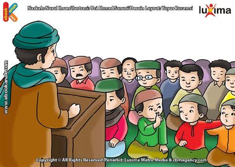 Gambar Kartun Solat Jumaat Gambar Vektor Ilustrasi Sholat Jilbab Muslimah Islam Dalam