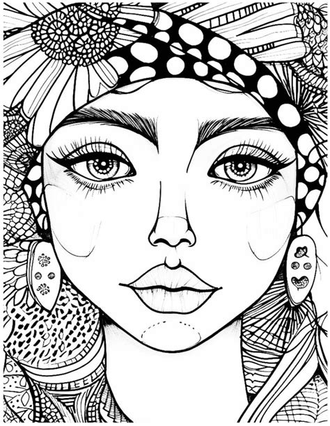 Mandale Z Postaciami Inspirujące Sylwetki Do Kolorowania