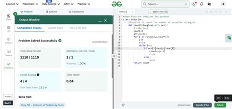🚀day 55 gfg160days challenge gyanmote akhil