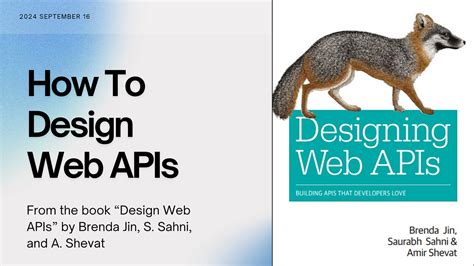 How To Design Web Apis Components Paradigms And Best Practices Part I