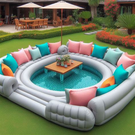 Giant Inflatable Sofa Pools The Ultimate Fusion Of Comfort And Fun