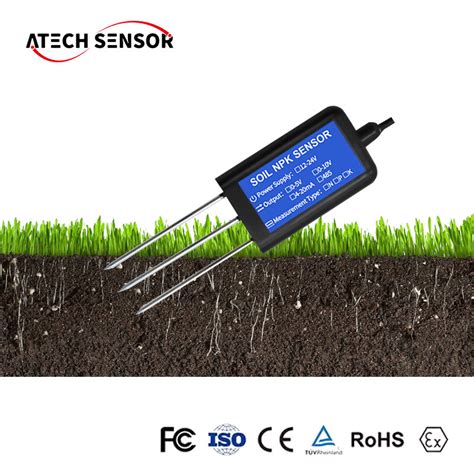 RS485 Moisture / Electric Conductivity / Temperature 3 in 1 Soil Sensor - Soil Conductivity ...