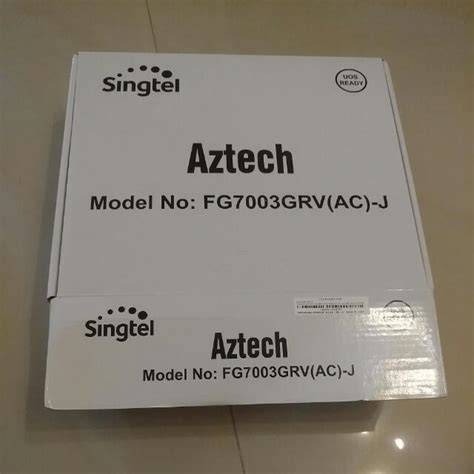 Singtel Router Aztech FG GRV Computers Tech Parts Accessories Networking On Carousell