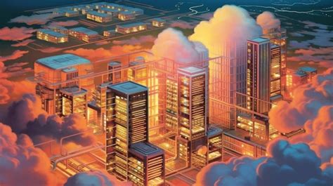 Premium Ai Image Cloud Computing Infrastructure Ai Generated