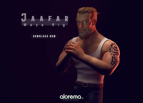 Jaafar Maya Rig Dancer Style Character Rigging Rigs