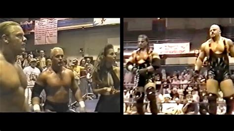 Douglas And Candidowfrancine Vs The Pitbulls Ecw 1997 Youtube