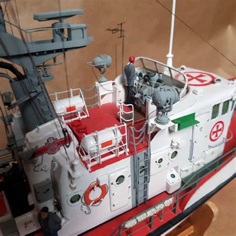 Paper Model 150 Polish Rescue Tug Halny Ships Finescale