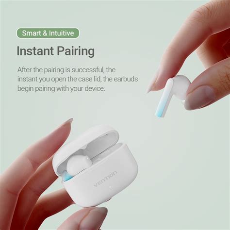 Tai Nghe Bluetooth Vention Elf E04 Tws Earbuds Bluetooth 53 Enc Noi Vention Vietnam Official