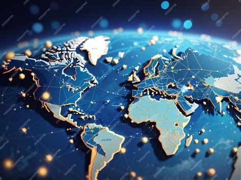 Global Connectivity Mapping The World And Its Social Networks Premium