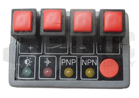 Ifm Electronic E18401 4 Wire Sensor Test Box W Teach 24vdc Plc