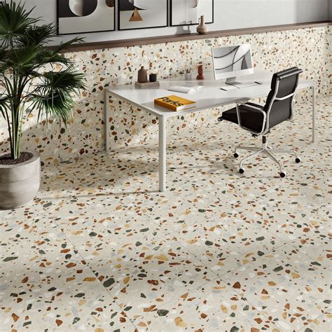 Terrazzo Beige Tile Porcelain Superstore