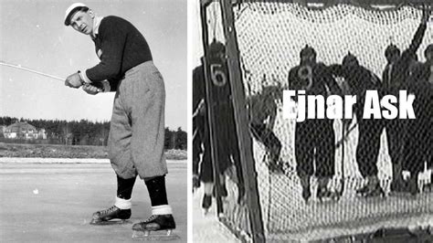Ejnar Ask Svensk Bandy Hall Of Fame
