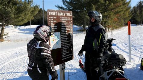 Meet Oneida Countys Snowmobile Clubs Oneida County Wi