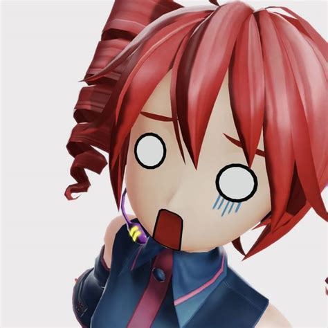 Teto Icon Vocaloid Teto Snapchat Stickers Very Scary