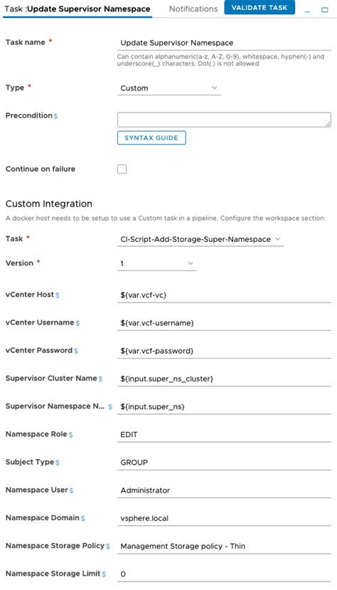Using Vra To Deploy Vsphere With Tanzu Namespaces And Clusters