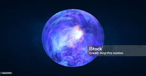 추상 공 구 행성 무지개 빛깔의 에너지 투명 유리 마술 핵심 추상적 배경에 에너지 파도 3차원 형태에 대한 스톡 사진 및 기타