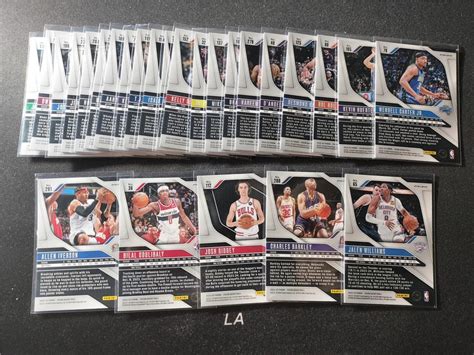 【la拍卖】24 25 Panini Prizm 约什 吉迪 基迪 阿隆 戈登 阿伦 艾弗森 杰伦 威廉姆斯 查尔斯 巴克利 比拉尔 库利巴利 杰伦 布朗 红白蓝三色折 Base 一图打包