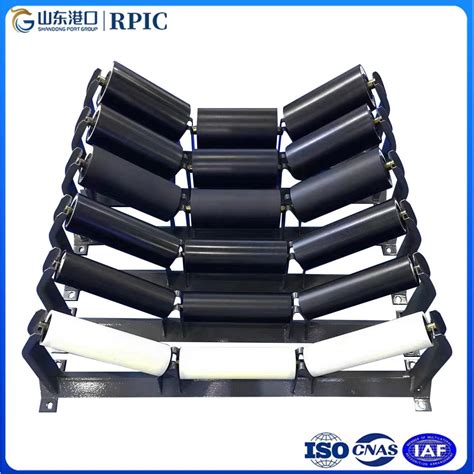 Spd Cema Heavy Duty Belt Conveyor Roller Trough Impact Carrier Hdpe