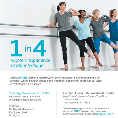 Free Womens Health Community Education Seminar Miguel A Mercado Md