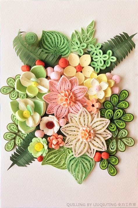 原创作品：衍纸艺术 全力工作室