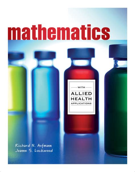 Webassign For Mathematics With Allied Health Applications 1st Edition 9781337764315 Cengage