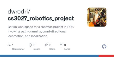 Github Dwrodrics3027roboticsproject Catkin Workspace For A