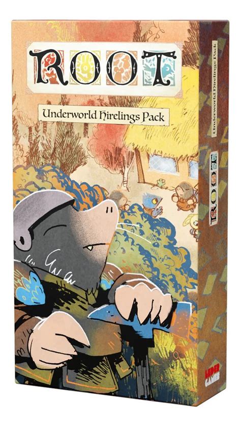Root Expansión Underworld Hirelings Pack En Inglés Leder La