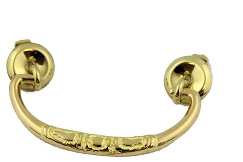 3 Leaves With Crown Victorian Bail Pull Solid Brass D Lawless Hardware