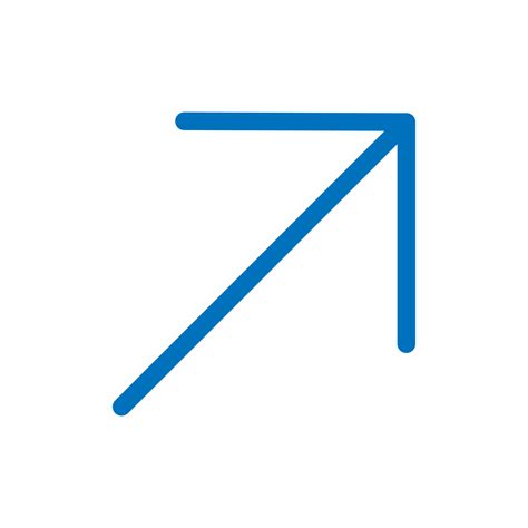 Slant Arrow Geometric Line For Modern And Futuristic Design Element