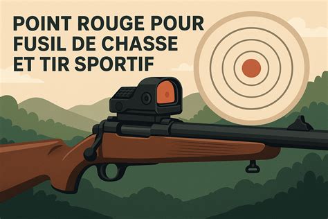 Point Rouge Pour Fusil De Chasse Et Tir Sportif Le Guide Complet