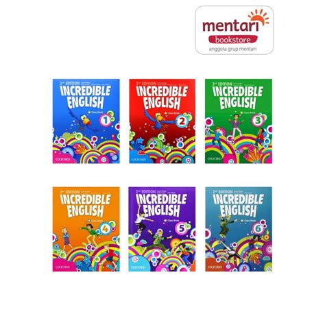 Jual Incredible English Class Book Buku Pelajaran Bahasa Inggris Sd