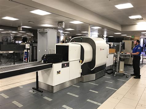 Tsa American Airlines Test Ct Scanner At Phoenix Sky Harbor