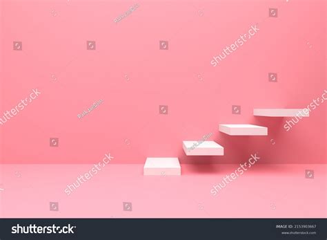 Square Pink Background Pink Base Scene Stock Illustration 2153903667