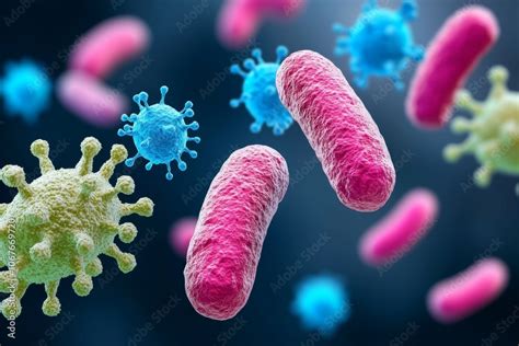 Bacteria Biology Microflora Gut Bacteria And Bacteria Under