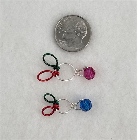 Increase Decrease Knitting Stitch Marker Set Sizes Us 5 And Etsy
