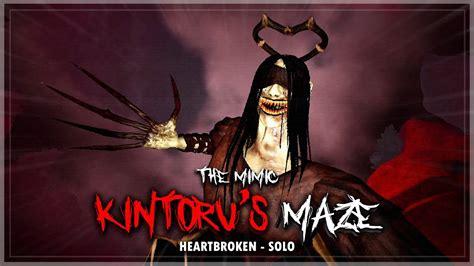 The Mimic Kintorus Maze Heartbroken Solo Full Walkthrough Roblox Youtube