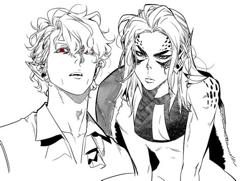 Astarion And Lae Zel Dungeons And Dragons And More Drawn By Guul Ghoul Danbooru