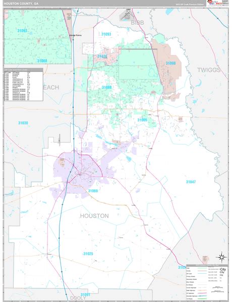 Zip Codes By County Ga
