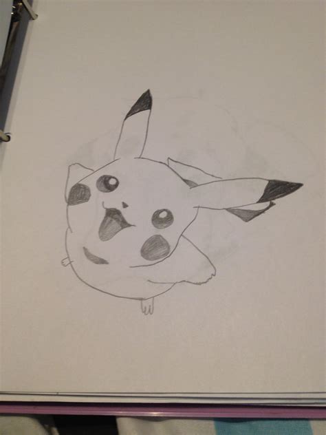 Pikachu {looking Up} By Evolvedhamster On Deviantart