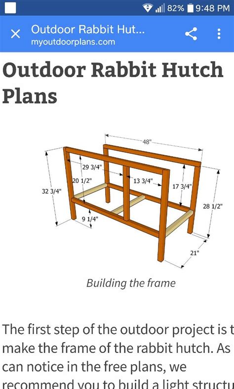 Rabbit Hutch Plans Build Your Own Outdoor Hutch