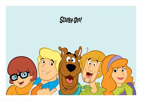 Scooby Doo™ Gang Poster Scooby Doo Poster Poster Store Nl