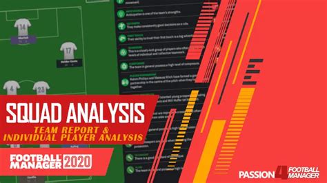 Squad Analysis In Football Manager •