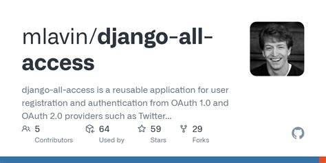 GitHub Mlavin Django All Access Django All Access Is A Reusable Application For User