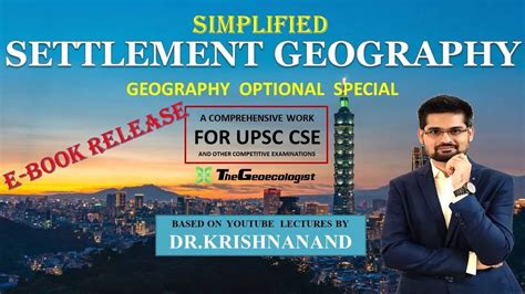 Settlement Geography E Bookpdf Geoecologist Upsc Thegeoecologist