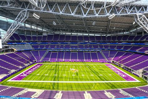 Inside Us Bank Stadium Super Bowl Liis Magnificent Venue Daily Mail