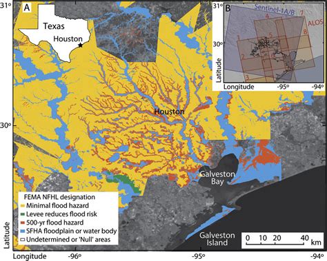 A Flood Risk Classifications Provided By National Flood Hazard Layer