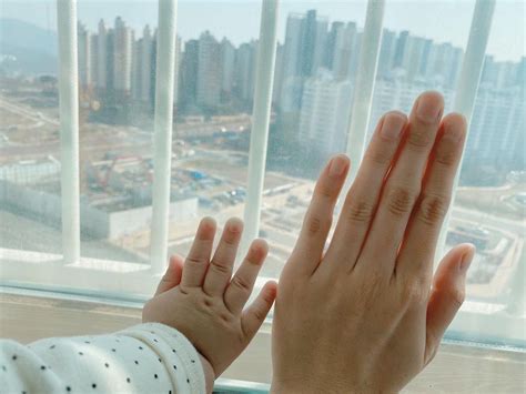 11개월 놀이 창문 밖 탐색하기