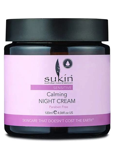 Sensitive Night Cream 120ml Sukin Healthy Supplies