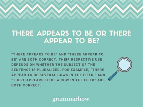 There Appears To Be Or There Appear To Be