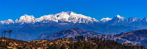 Sleeping Buddha Mt Kanchenjunga Range Sandakphu India [oc][5574x1876] • R Earthporn